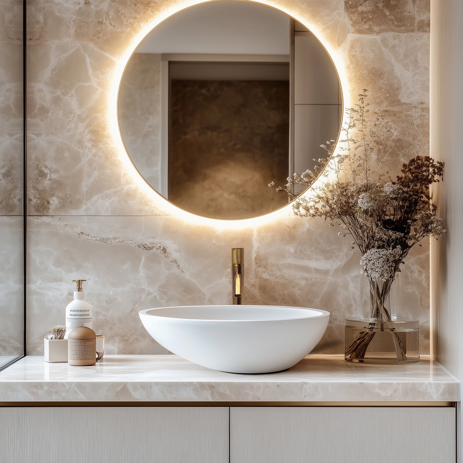 Agua Canada | Foho 14’’X24’’X6'' Oval Solid Surface Vessel Sink