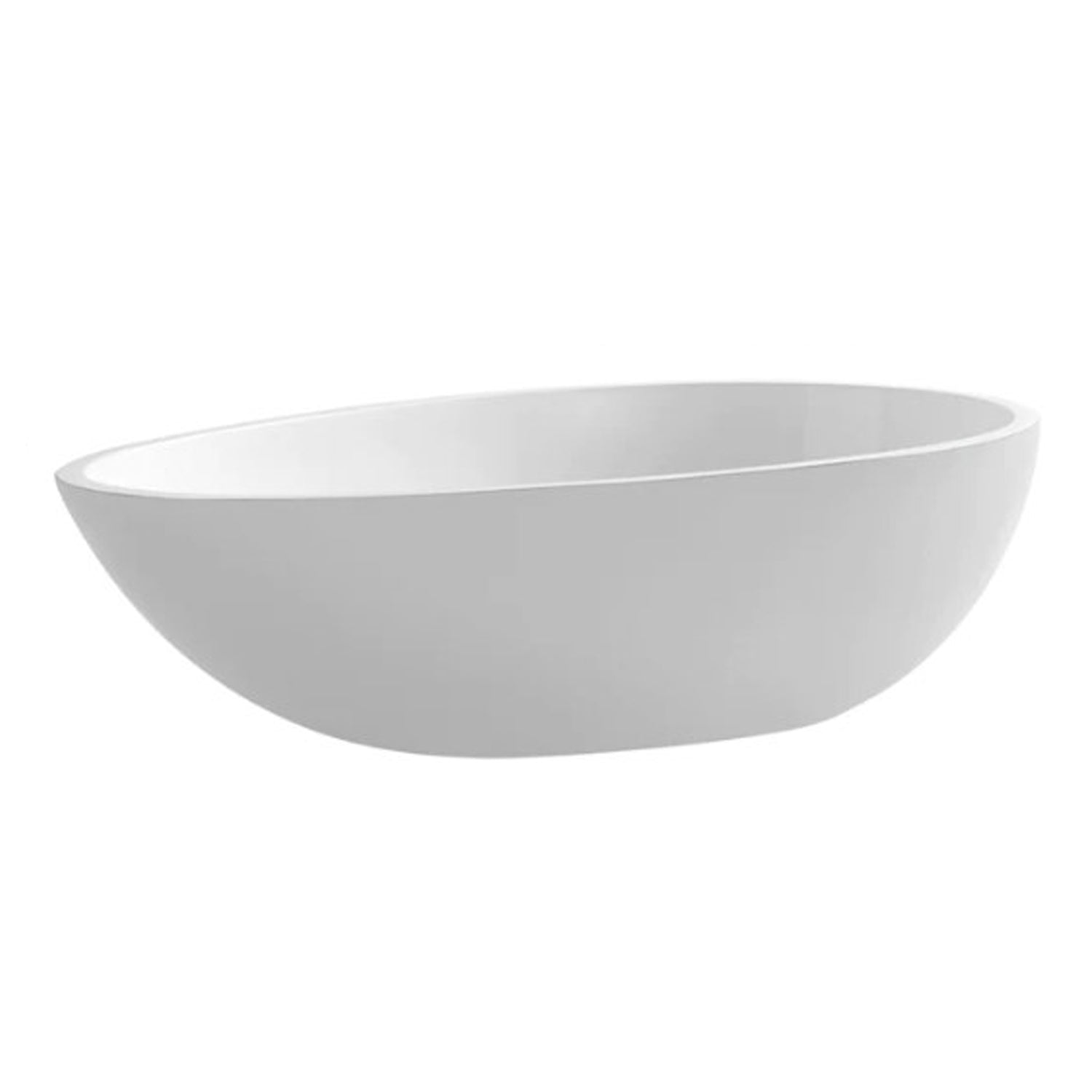 Agua Canada | Foho 14’’X24’’X6'' Oval Solid Surface Vessel Sink