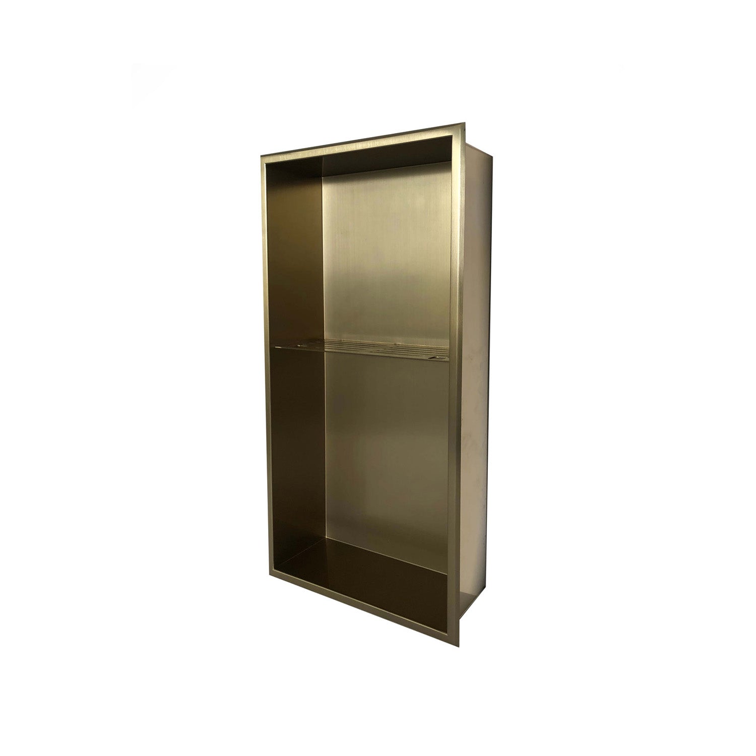 Agua Canada | Nina12x24-gd Niche de douche fini or brossé 12"X24"