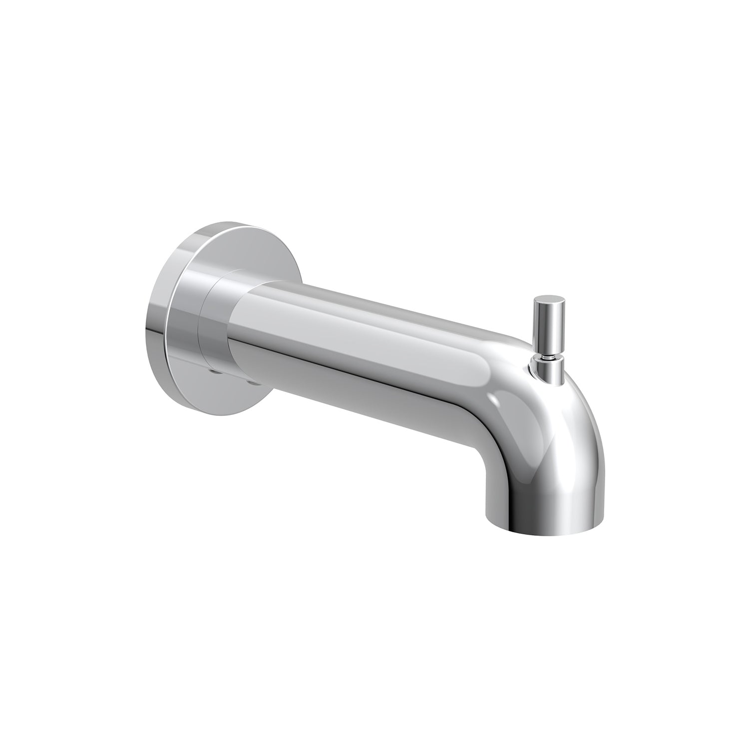 Agua Canada | Simone Chrome Rounded Bathtub Spout