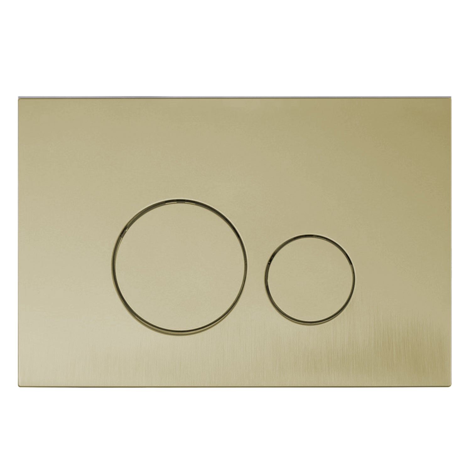 Agua Canada | TIMON-BUTTON-RD-GD Brushed Brass Round Button for TIMON