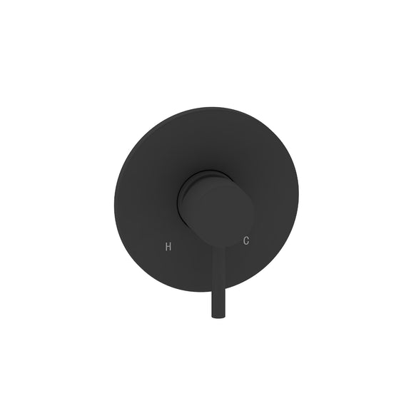 Agua Canada | Vanni-bk Ensemble de finition rond noir mat