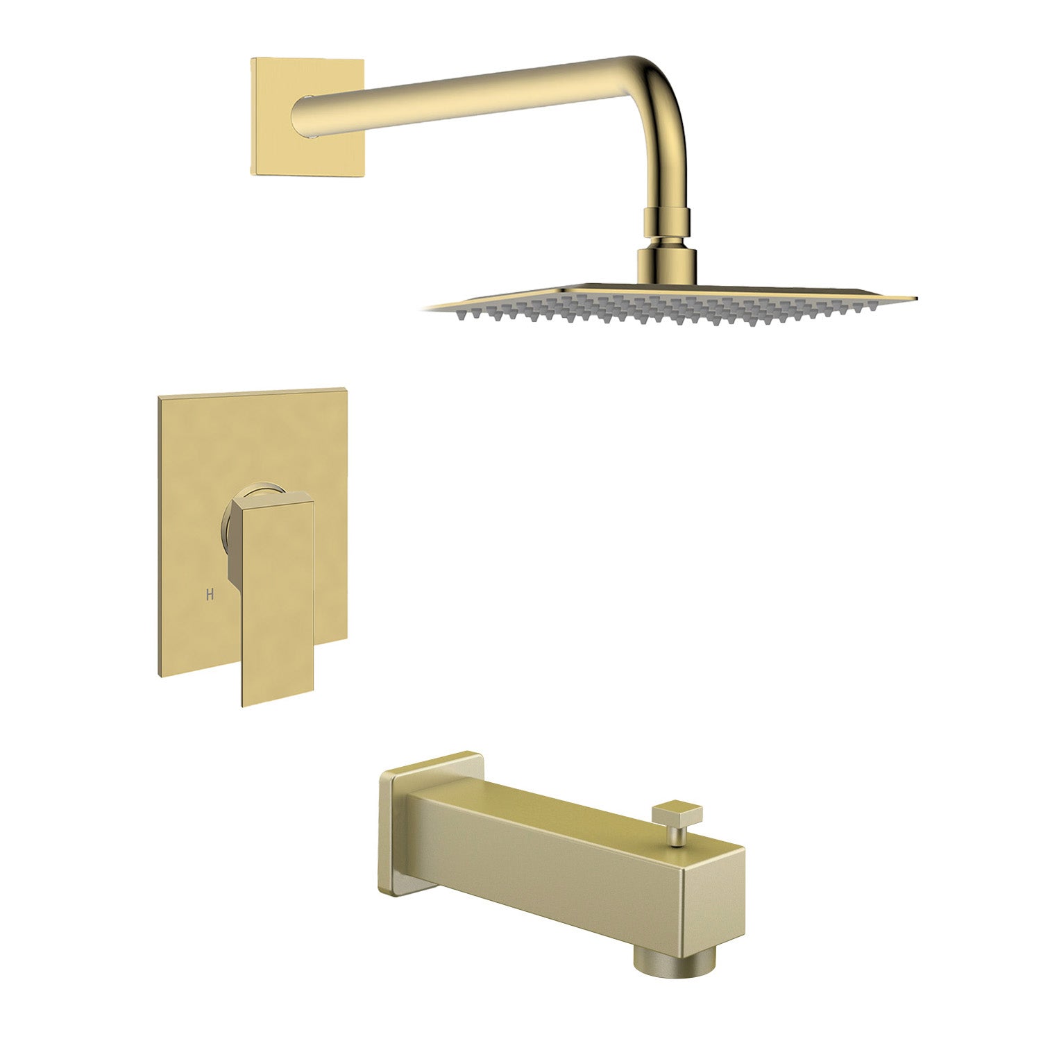 Agua Canada | Vinny-gd Bathtub and Shower Faucet Set